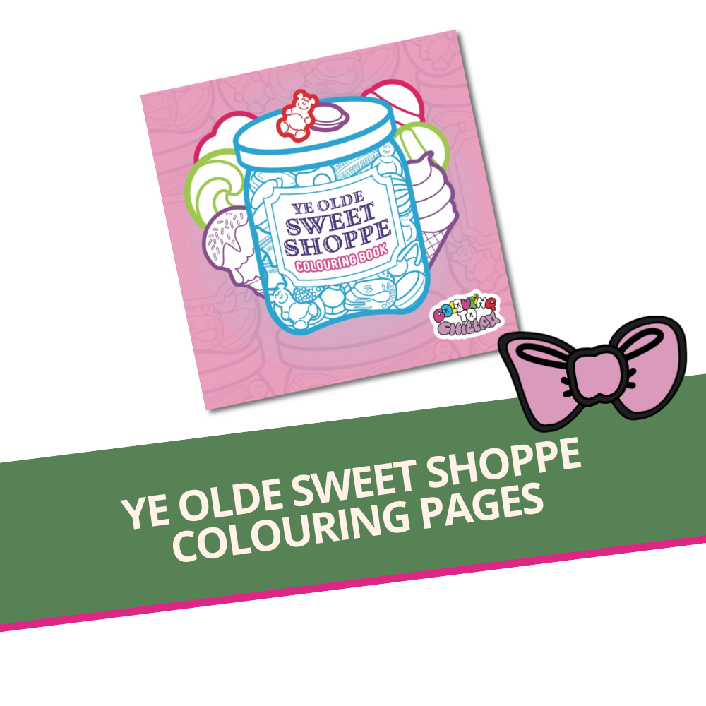 Ye Olde Sweet Shoppe Colouring Pages (30+ Pages Digital Download Only ...